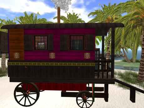 Second Life Marketplace - BW CARAVAN GYPSY 1