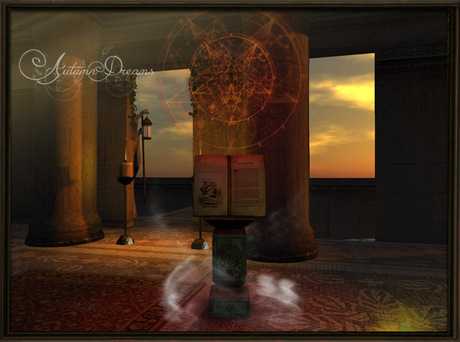 Second Life Marketplace - Autumn Dreams - Sibylline Magic Spell Book ...
