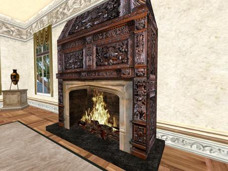 Second Life Marketplace - Manor Fireplace