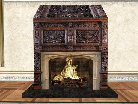 Second Life Marketplace - Manor Fireplace