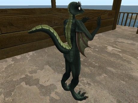 Second Life Marketplace - Pound's Lizard Avatar - MELONE