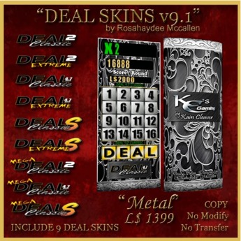 Second Life Marketplace - Deal Skin 9.1 Metal