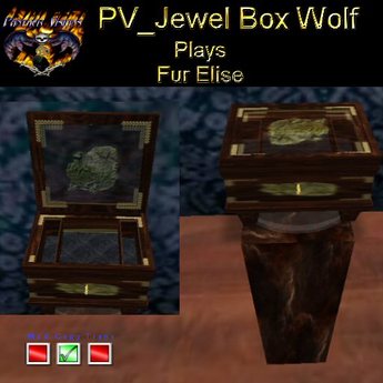 Second Life Marketplace - Jewel/wolf box with Fur Elise