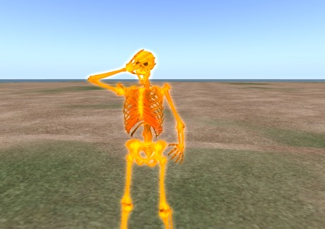 Second Life Marketplace - Zapped Skeleton