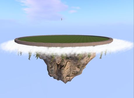 Second Life Marketplace - Sky platform 90x90 meter circular for 8192 m² ...