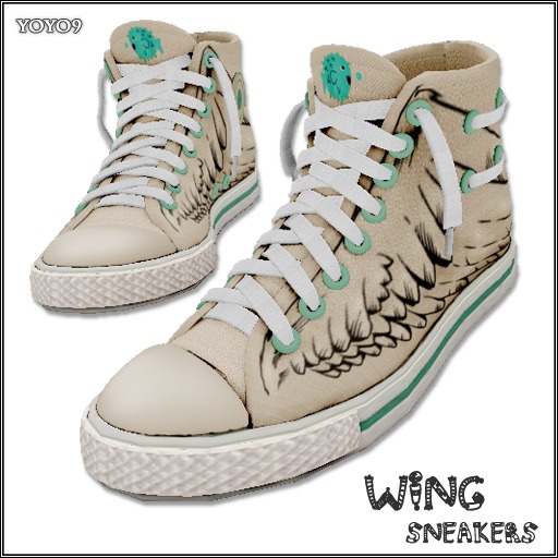 Second Life Marketplace - * yoyo9 * converse shoes -wing 2.0