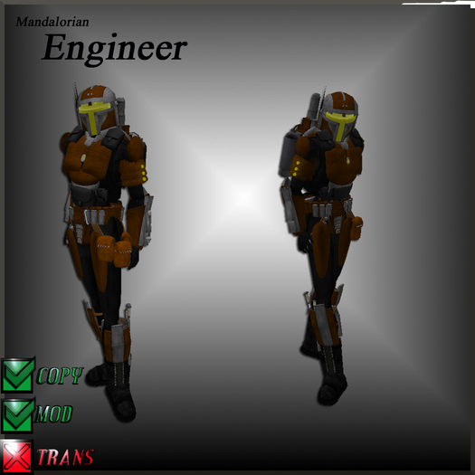 Second Life Marketplace - Mandalorian Engineer Female
