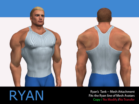 Second Life Marketplace - Ryan's Tank -- Mesh Attachment