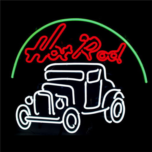 Second Life Marketplace - neon hot rod sign