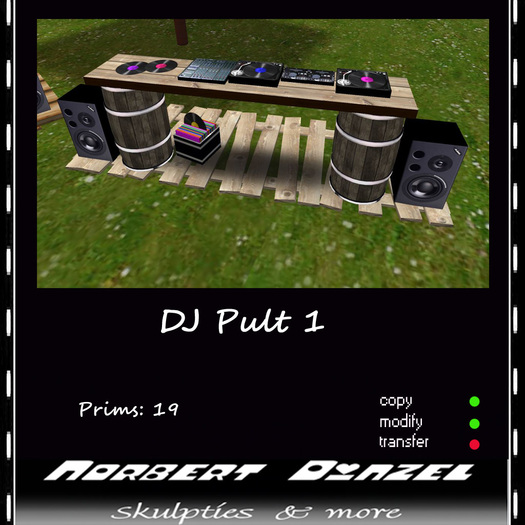 Second Life Marketplace - DJ Pult 1