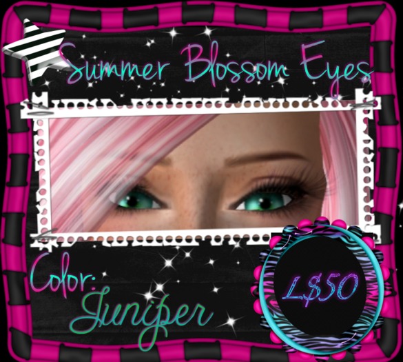 Second Life Marketplace - ~~SPARKLES!~~ Summer Blossom EYES Juniper