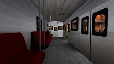 Second Life Marketplace - (UG) - Subway Train (Boxed)