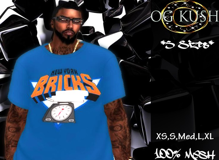 Second Life Marketplace - {OG KUSH}-NY Bricks-Blue