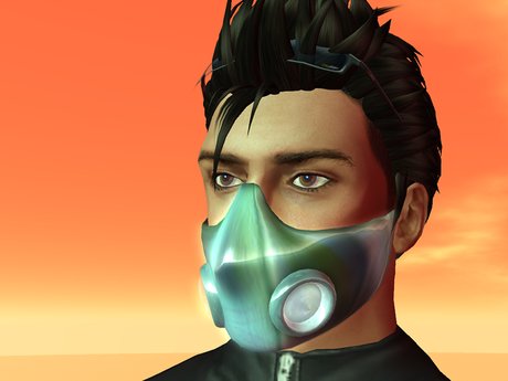Second Life Marketplace - [SLB] Mask 01 Green