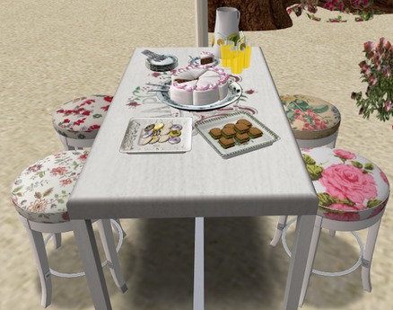 Second Life Marketplace - Garden party set-mesh-Cleo Design