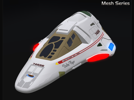 Second Life Marketplace - Star Trek Voyager: Delta Flyer II Deluxe