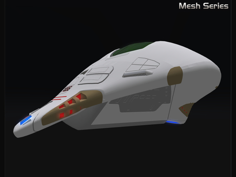 Second Life Marketplace - Star Trek Voyager: Delta Flyer II Deluxe