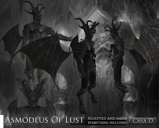 Second Life Marketplace - Asmodeus Of Lust Avatar