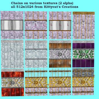 Second Life Marketplace - Chains on various textures