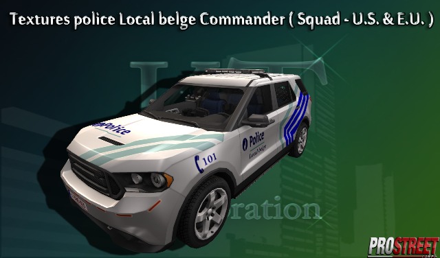 Second Life Marketplace - Textures police Local belge Commander Squad ...