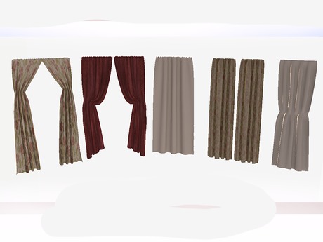 Second Life Marketplace - Curtain Sculpty Mega-Pack