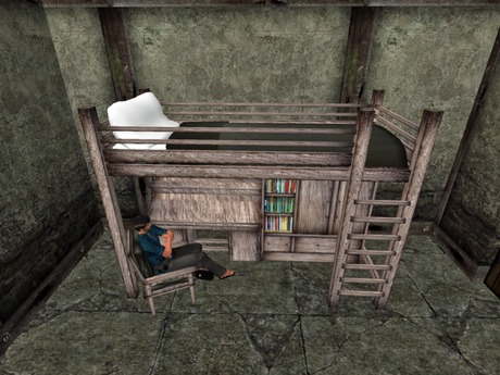 Second Life Marketplace - Rustic Sleeping Nook with Animations and ...