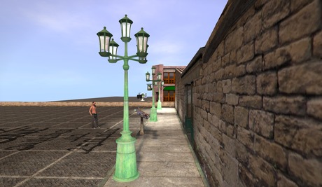 Second Life Marketplace - St James street lights mesh. LUZ