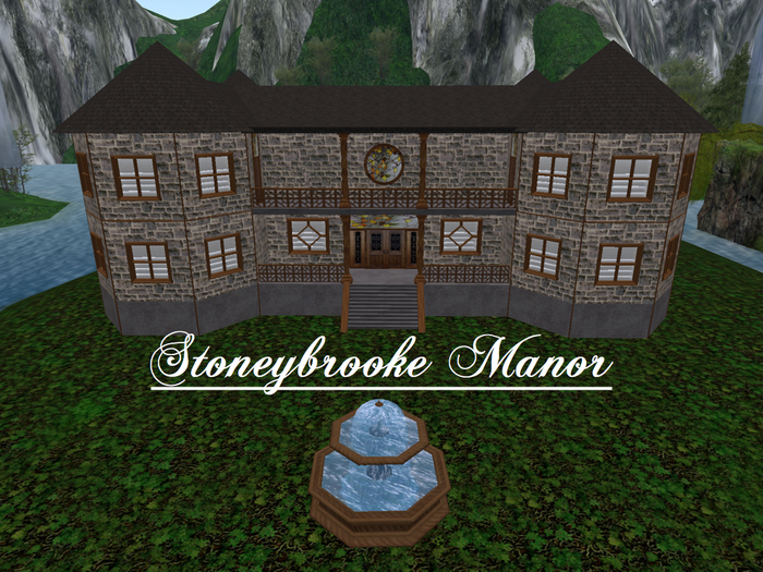 Second Life Marketplace - Stoneybrooke Manor (Boxed)