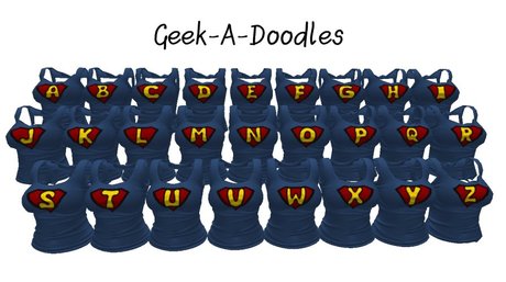 Second Life Marketplace - Geek-A-Doodles BG Tank Textures - Super ...