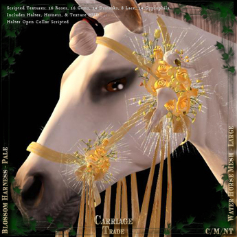 Second Life Marketplace - @CT@ Blossom Harness Set WHM-L BOXED Pale