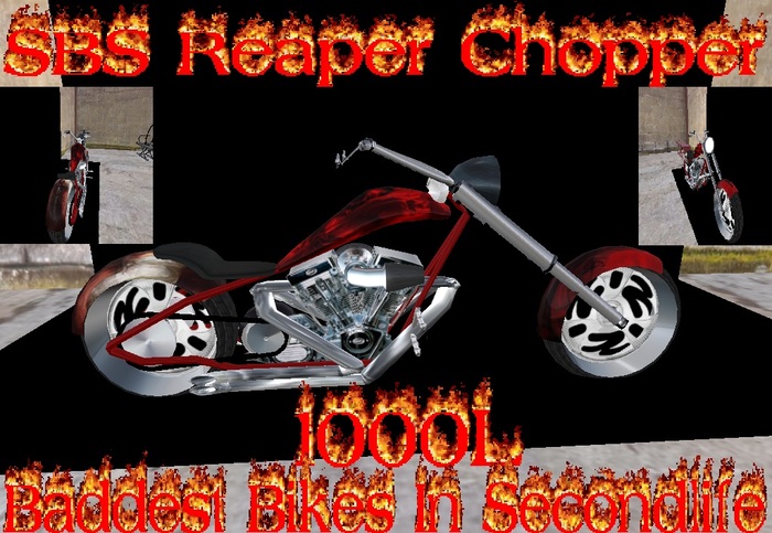 Second Life Marketplace - SBS Reaper Chopper 2nd Gen