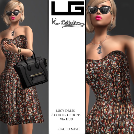 Second Life Marketplace - {Liv-Glam} K Collection Revenge Dress