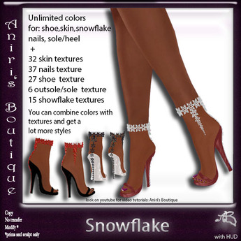 Second Life Marketplace - (AB) Snowflake