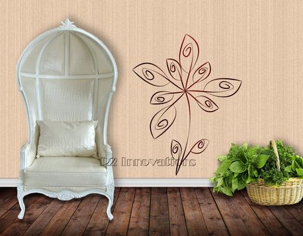 Second Life Marketplace - Flower Wall Sticker