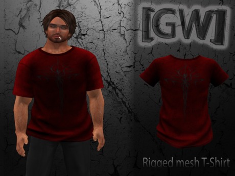 Second Life Marketplace - [GW] Blood Cross T-Shirt