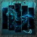 Second Life Marketplace - Blue Dragon Wall Art