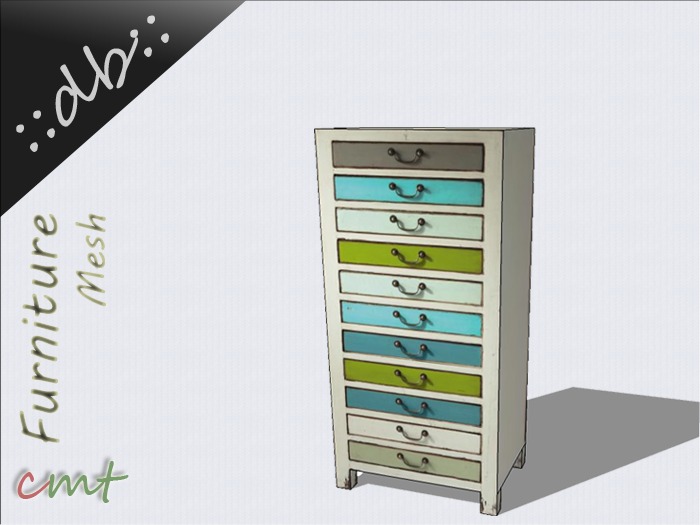 Second Life Marketplace - ::db furniture:: Decorative Driftwood Cabinet