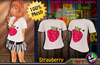 Second Life Marketplace - [SKM] Strawberry Short Sleeve Shirt MESH