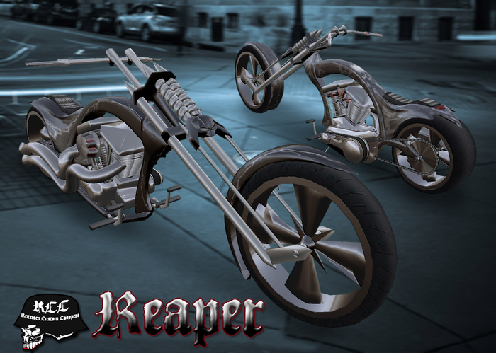 Second Life Marketplace - +RCC+ -Reiteisen Custom Choppers- Reaper Chopper