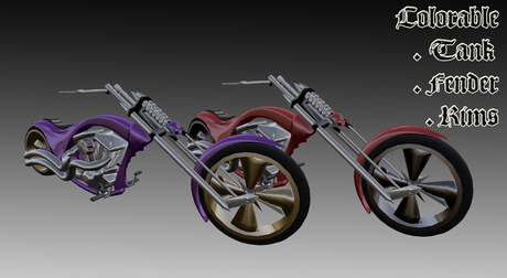 Second Life Marketplace - +RCC+ -Reiteisen Custom Choppers- Reaper Chopper