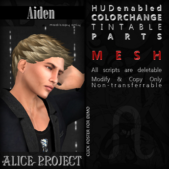 Second Life Marketplace - Alice Project - Aiden - Infinity