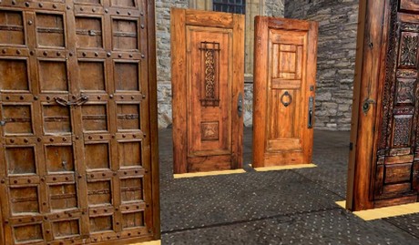 Second Life Marketplace - Rustic Door Textures, Rustic Door Texture ...
