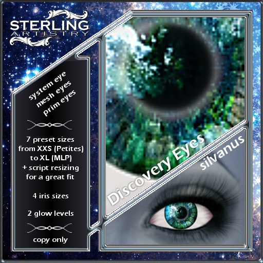 Second Life Marketplace - sa Discovery Eyes SILVANUS