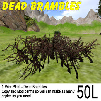 Second Life Marketplace - Brambles - Dead Bushes