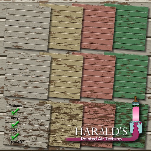 Second Life Marketplace - (PAT Exterior Textures - Distressed Siding)