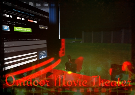 Second Life Marketplace - Outdoor Movie Theater