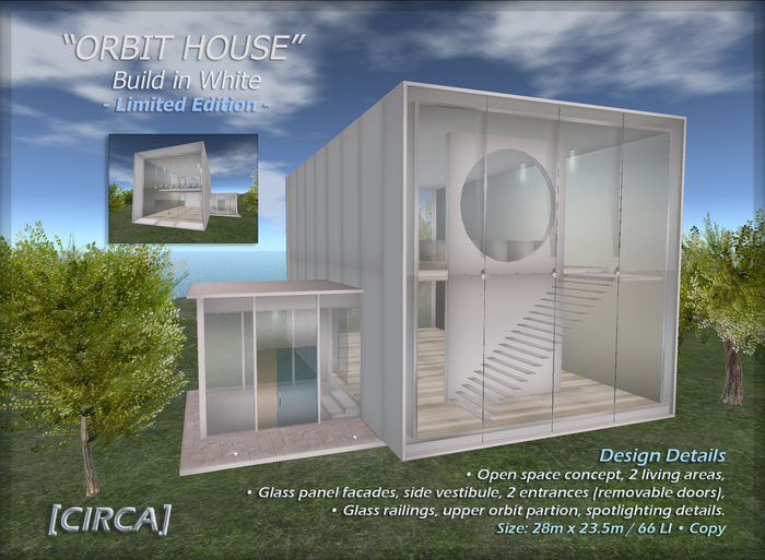 Second Life Marketplace - LIMITED EDITION - [CIRCA] - "Orbit House ...