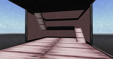 Second Life Marketplace - Pink skybox with 3 floors - 40x20 ((19 prims))