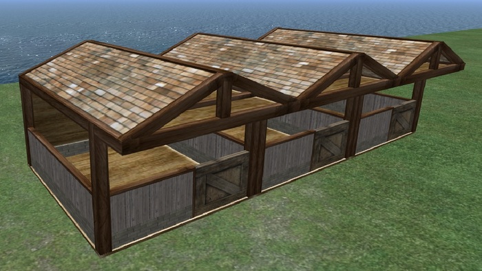 Second Life Marketplace - Horse Stable 3X v1 >> DISCOUNT!!!!!