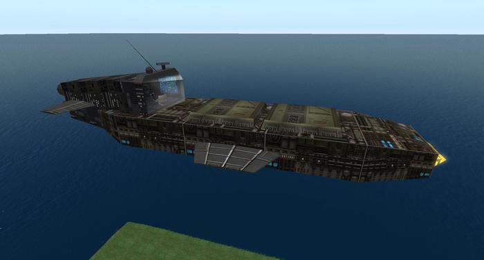 Second Life Marketplace - space ship - resource collector 98 prims